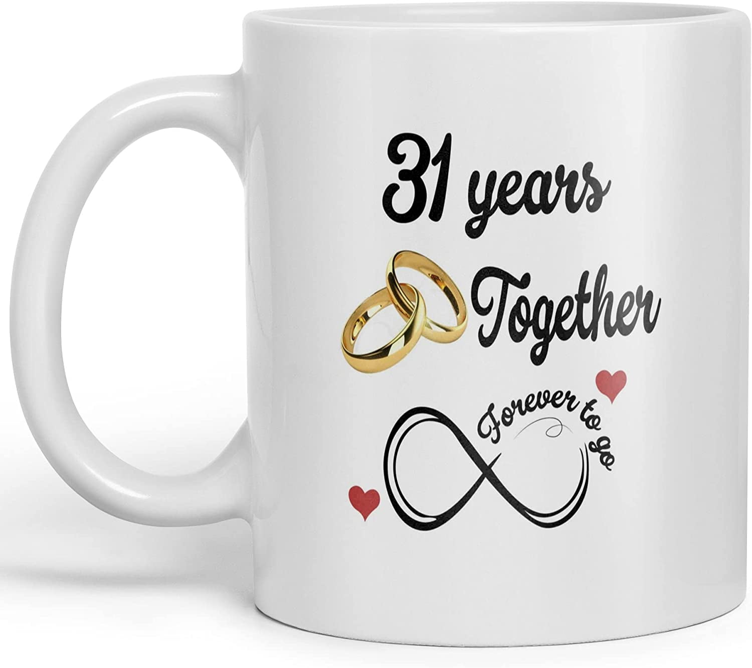 31 Years Together 31st Wedding Anniversary Present for Him and Her ...
