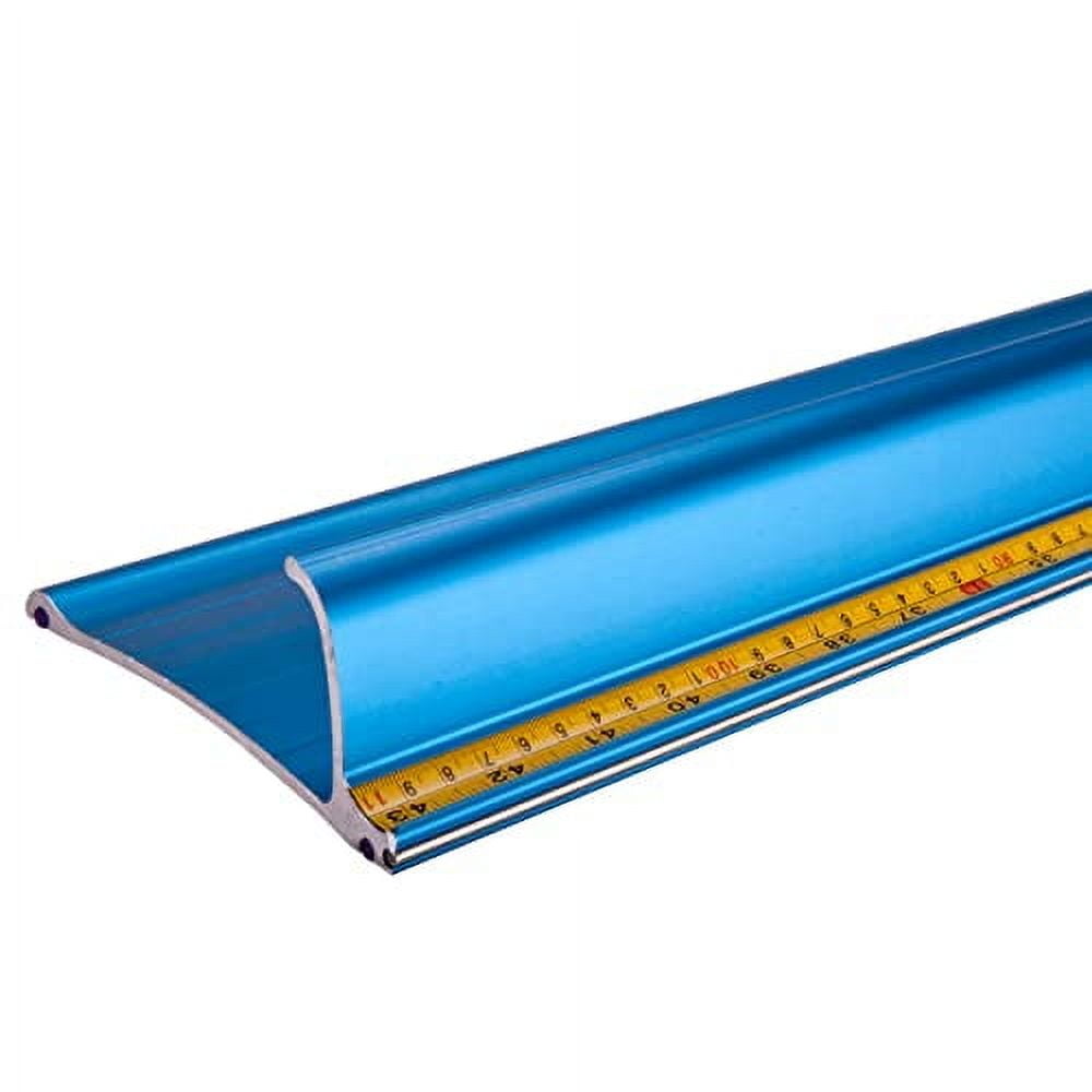 31 inch Aluminum Metal Big Foot Safety Ruler for Vinyl Cutting Trimming ...