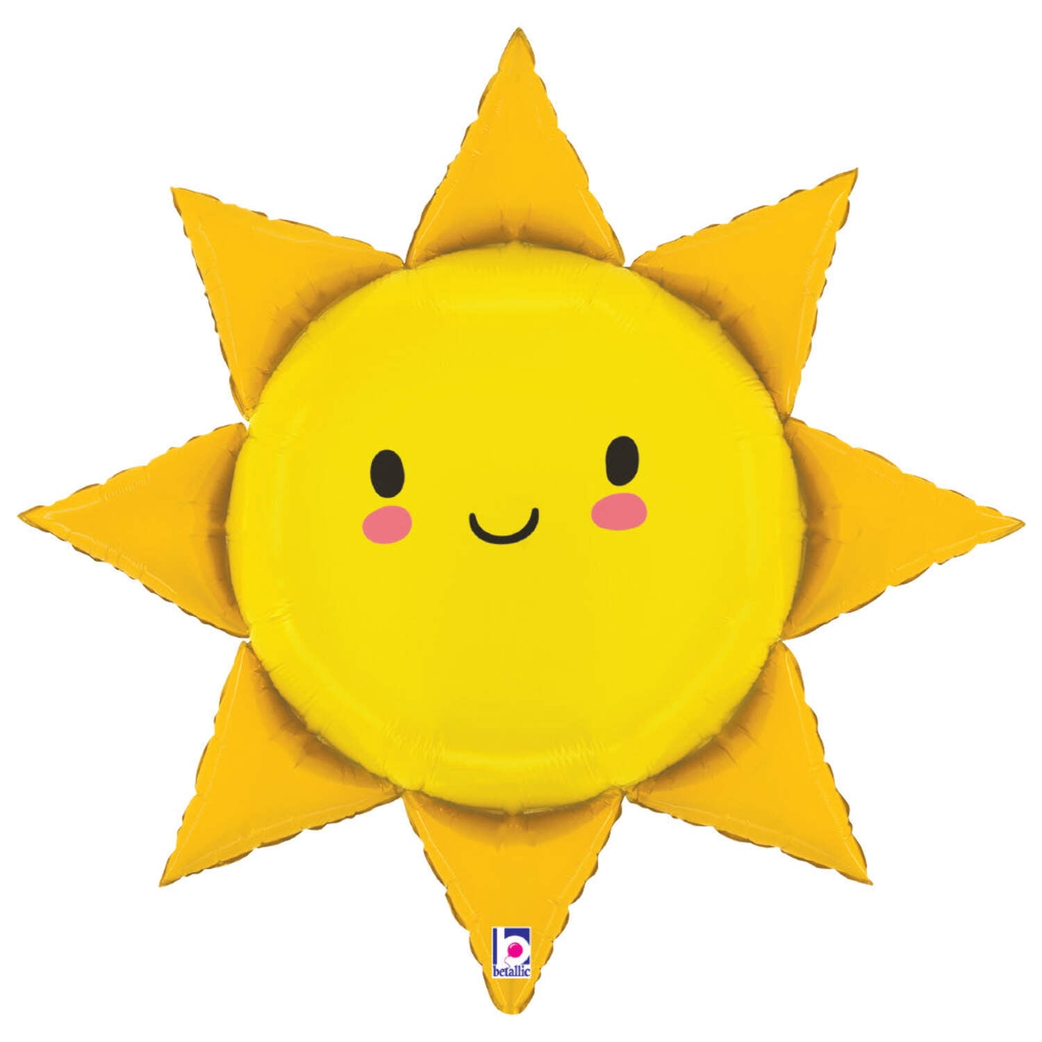 31 inch Betallic Summer Sun Foil Mylar Balloon - Party Supplies ...