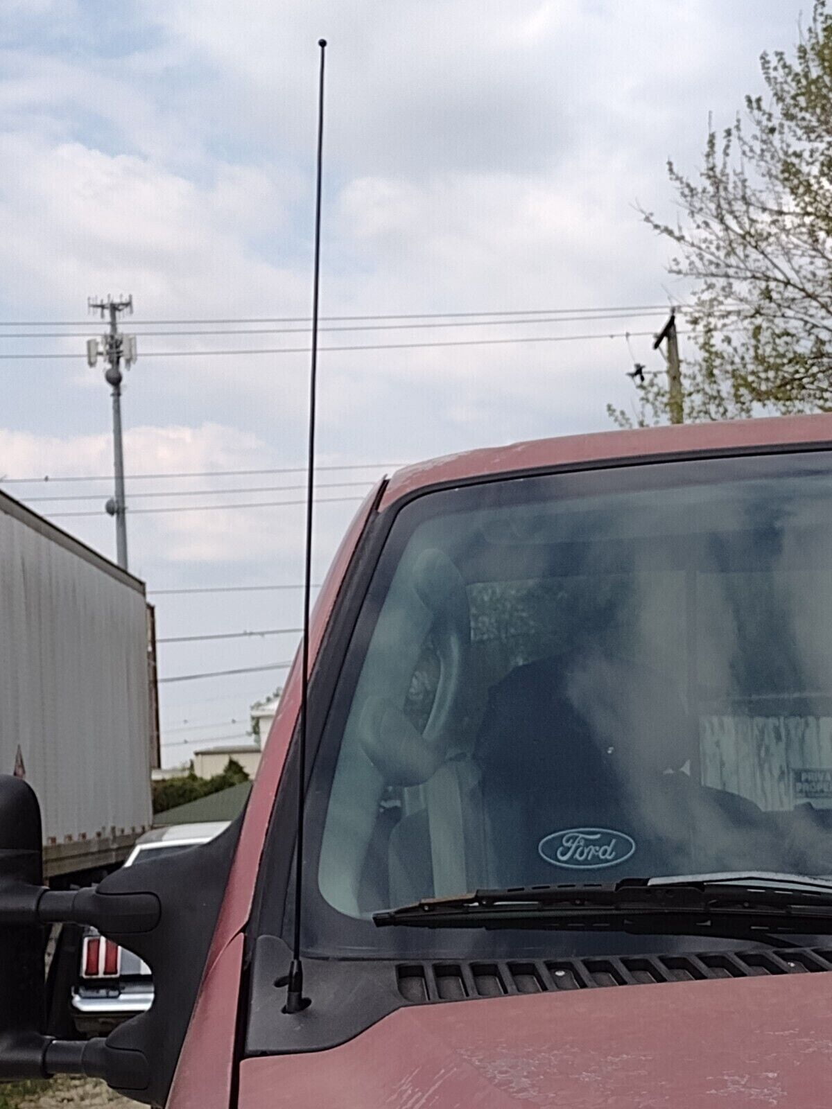 31" inch Black Antenna Mast Power Radio AM/FM for FORD F-250-F750 1997 ...