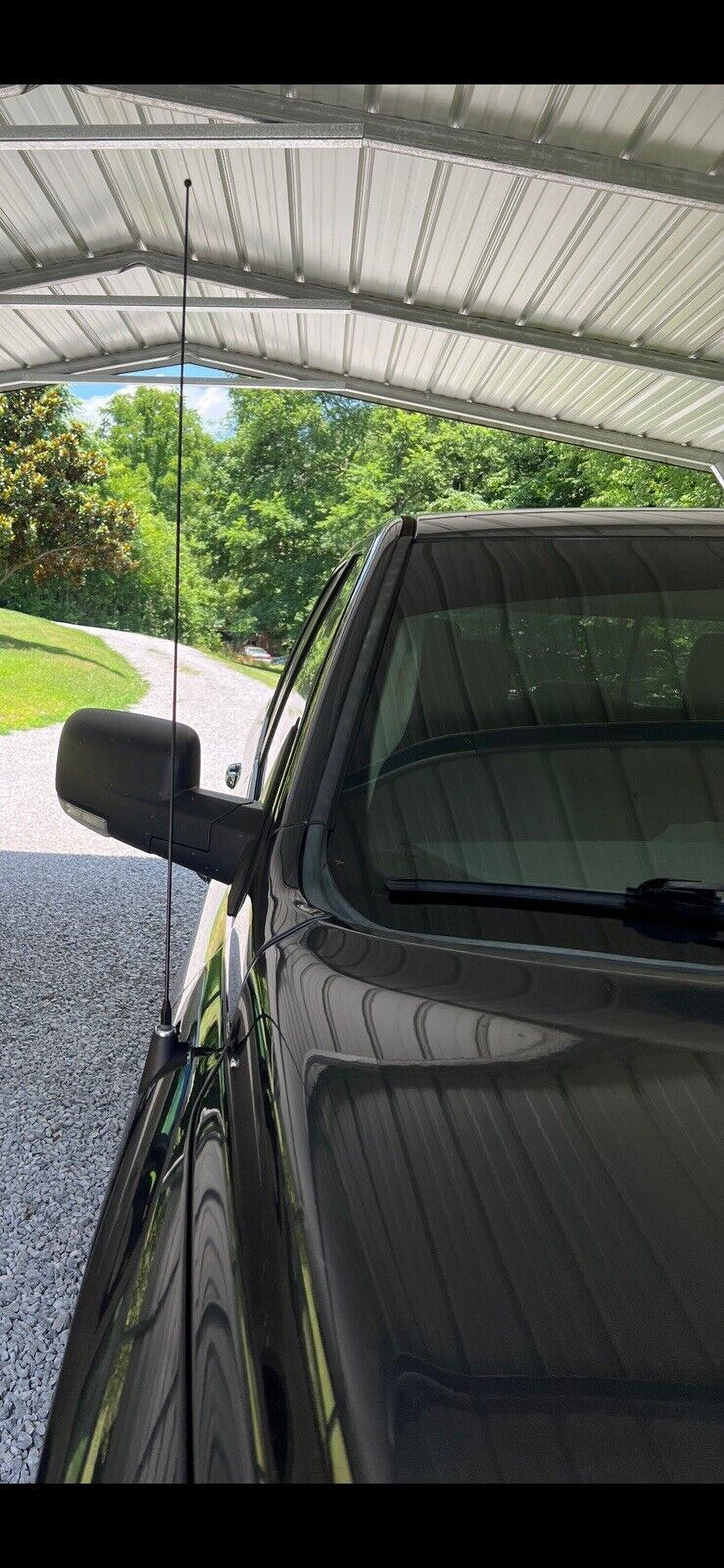 31" inch Black Antenna Mast Power Radio for DODGE RAM & RAM 1500 2500 ...