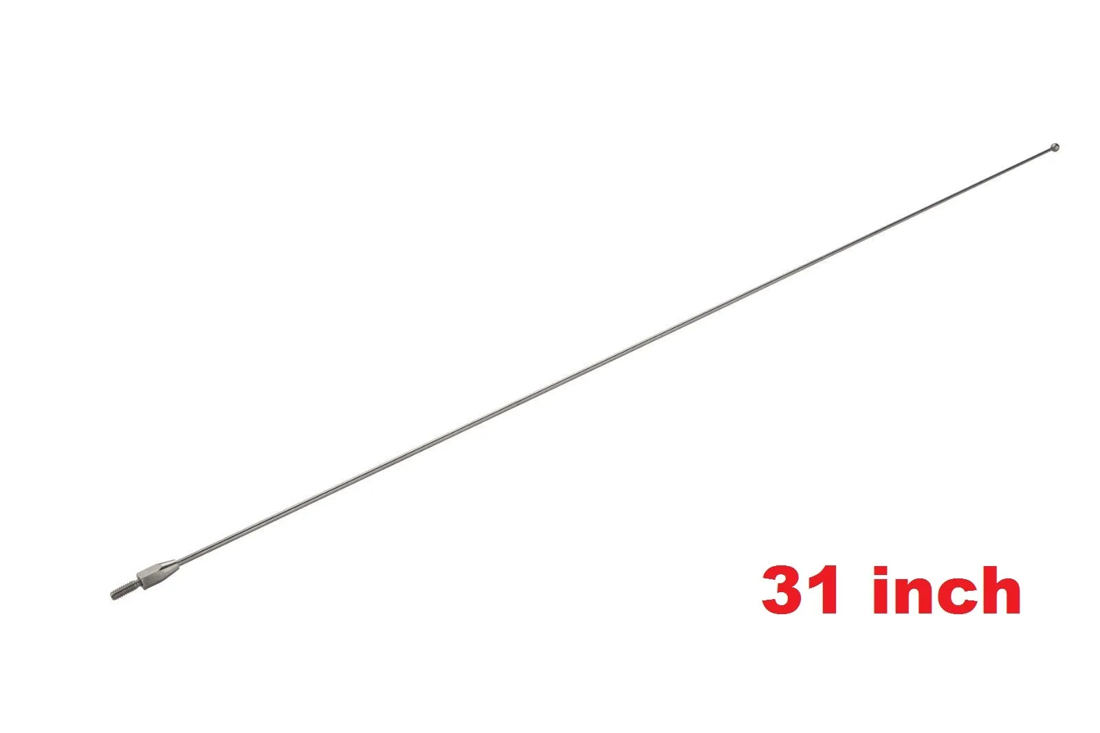 31" inch Stainless Steel Antenna Mast Power Rod Radio AM/FM for TOYOTA ...