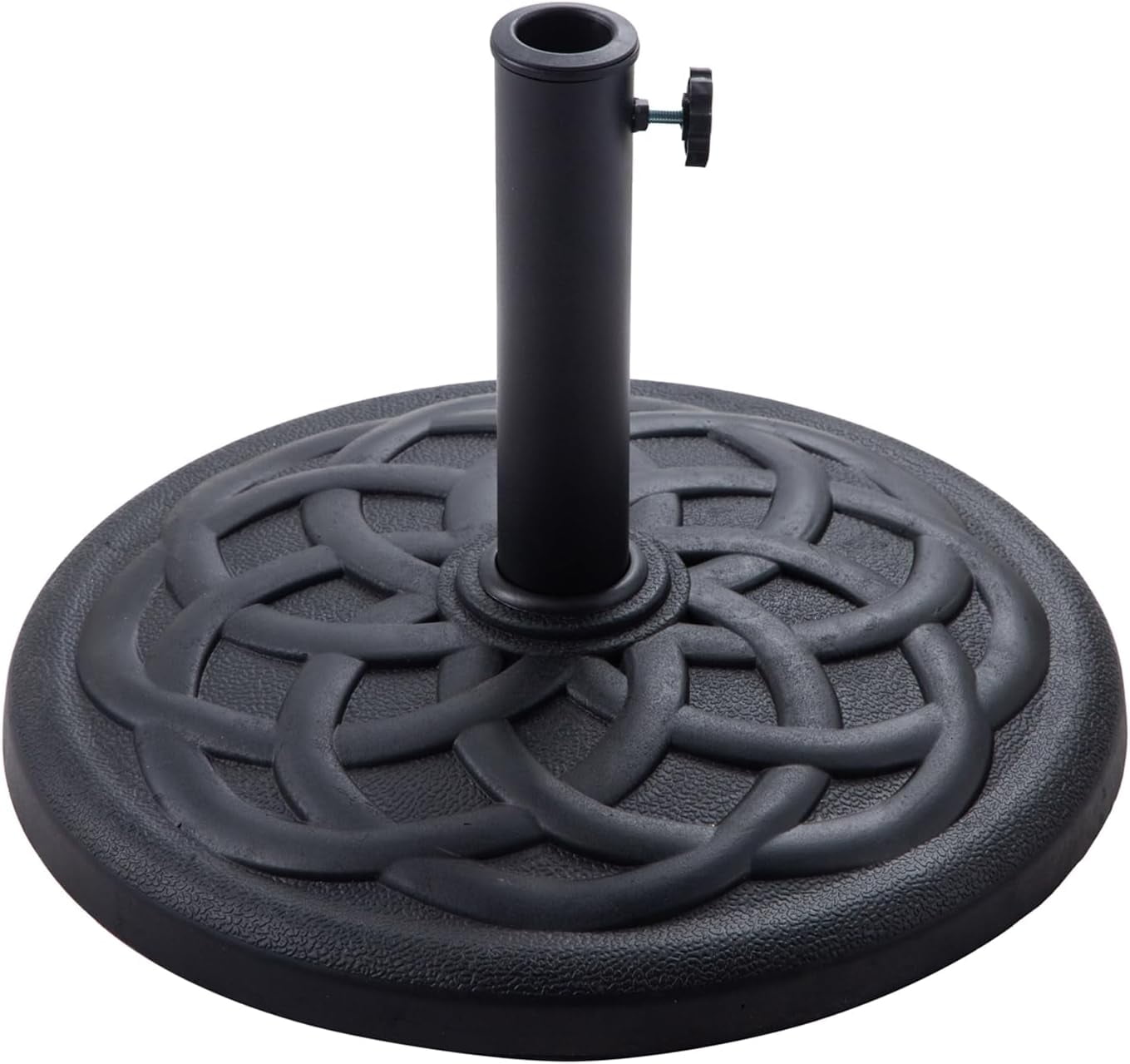 31 lb Heavy Duty Round Base Stand for Patio Outdoor Market Table ...