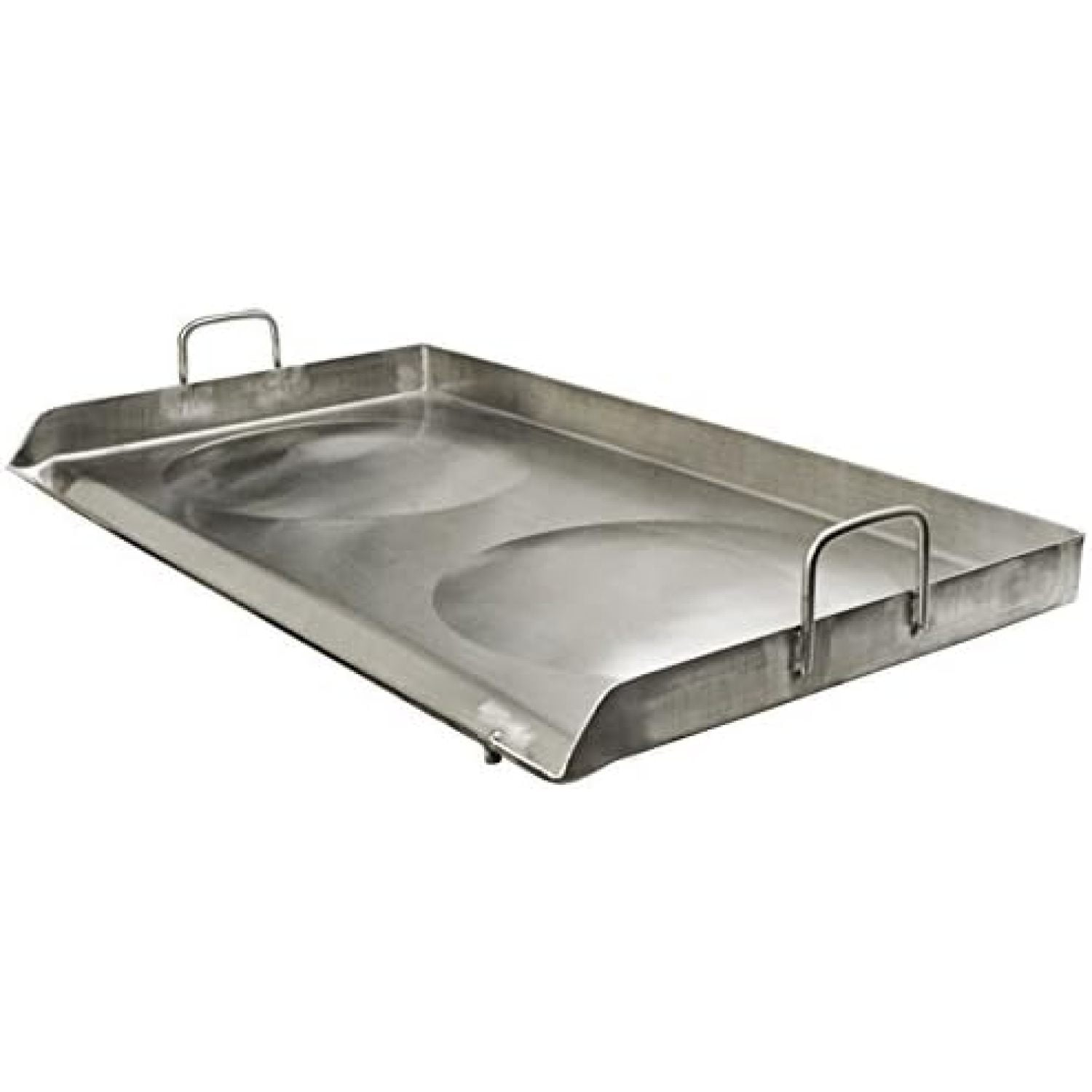 31'' x 17'' Stainless Steel CONVEX Comal Griddle Plancha Grill Double ...