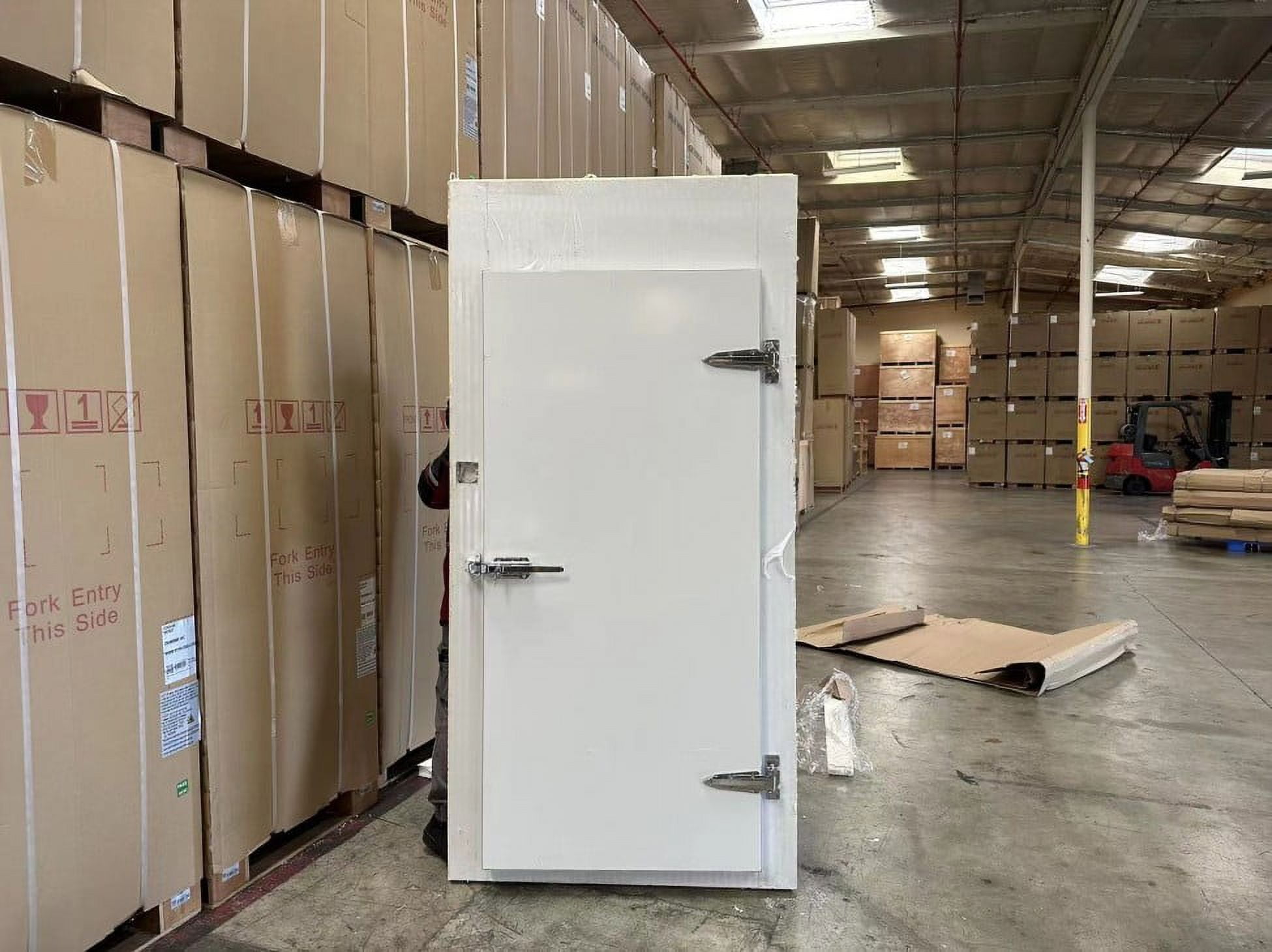 31''x70'' Walk In Freezer White Door With Frame D001 - Walmart.com