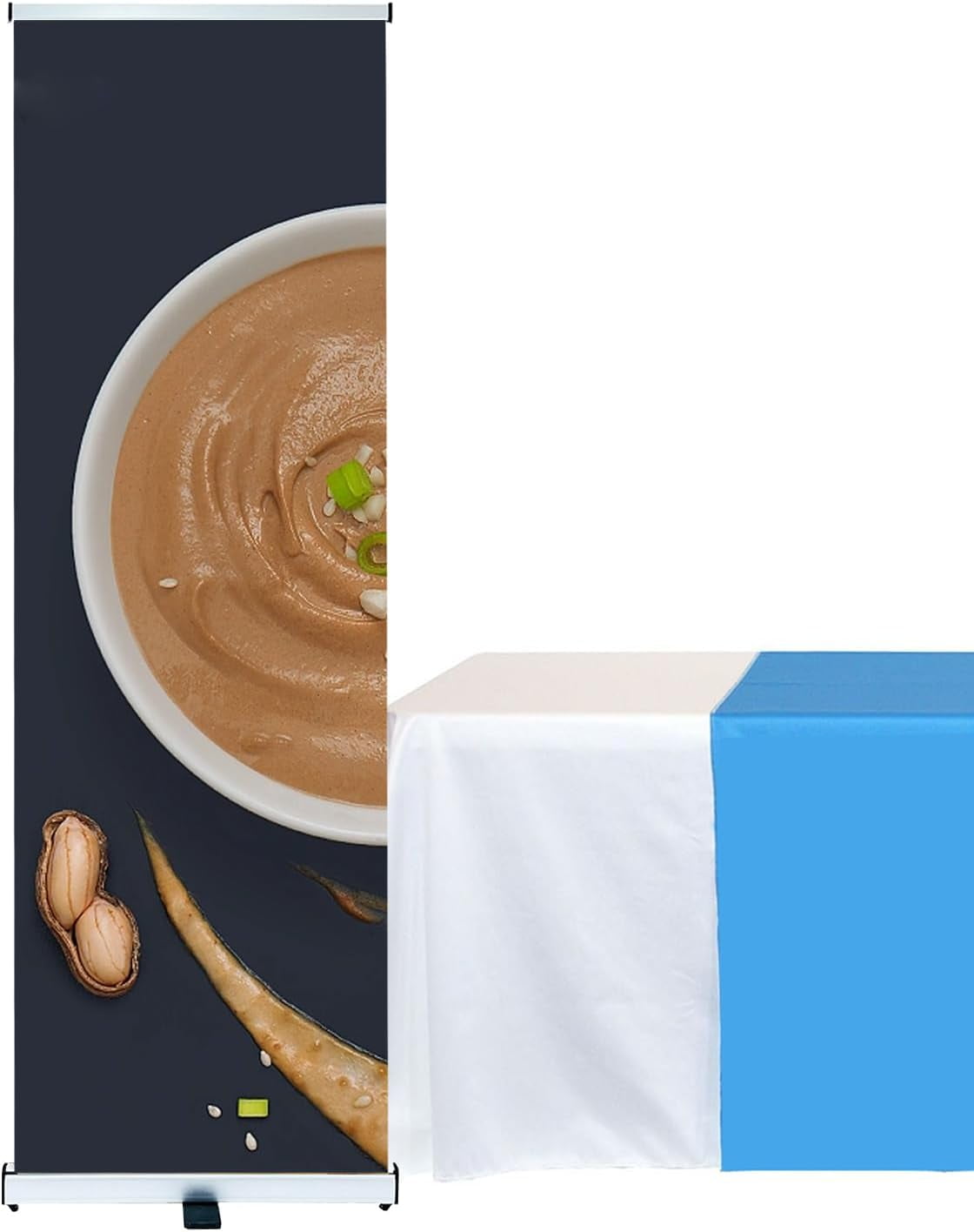 31½x80 inch Retractable Roll up Stand Conference Display Trade Show ...