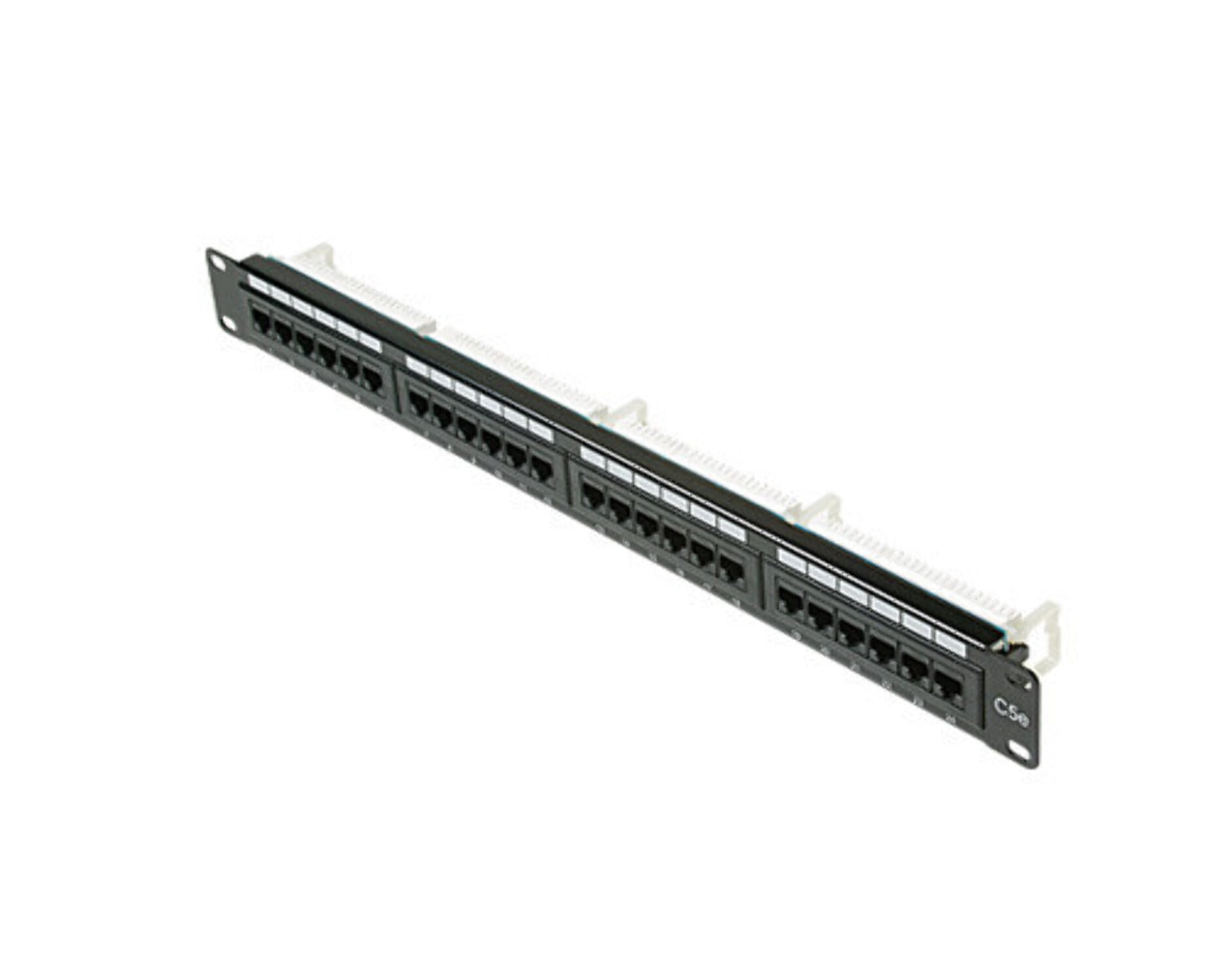 310-324 STEREN 24 PORT MINI CAT5 PATCH PANEL - Walmart.com