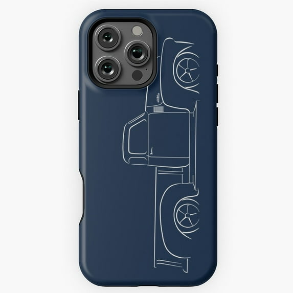 3100 Pickup Profile Stencil Chevy Phone Case for iPhone 16 15 14 13 12 ...