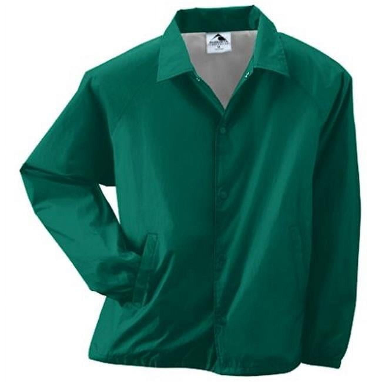 3100A Adult Nylon Coachs Jacket, Dark Green - 3X - Walmart.com