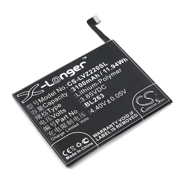 3100mAh BL263 Battery for K920 K80M Z2 Pro Exclusive Edition Z2 Pro ...