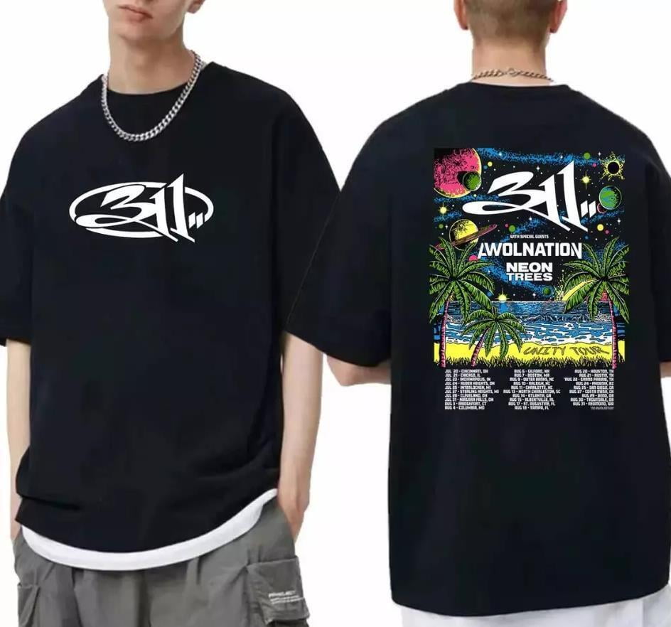 311 The Unity Tour 2024 Shirt 311 Band 2024 Concert Shirt Rock Band Shirt 311 - Walmart.com