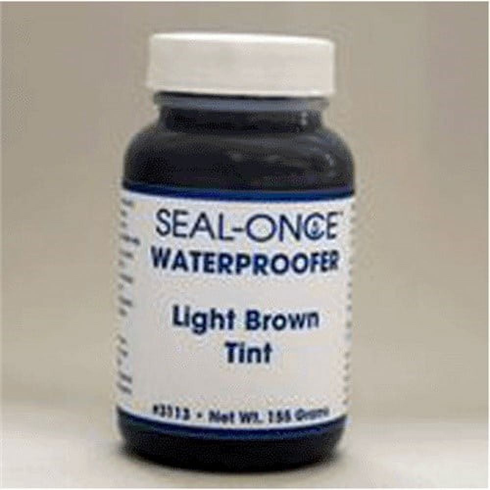 SEAL-ONCE Wood Stain Color Tint Concentrate, Light Brown - Outdoor Use ...