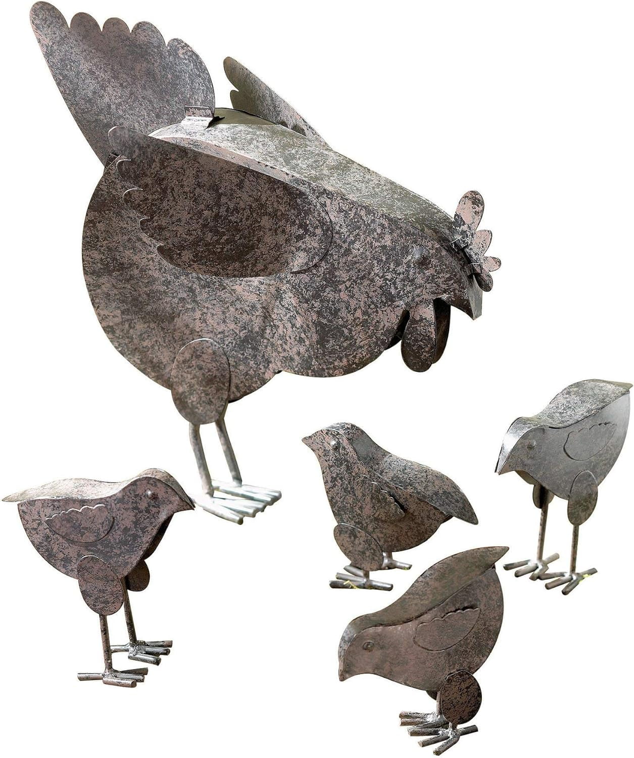 31170 Mother Hen & Chicks Country Garden Sculpture Set - Walmart.com