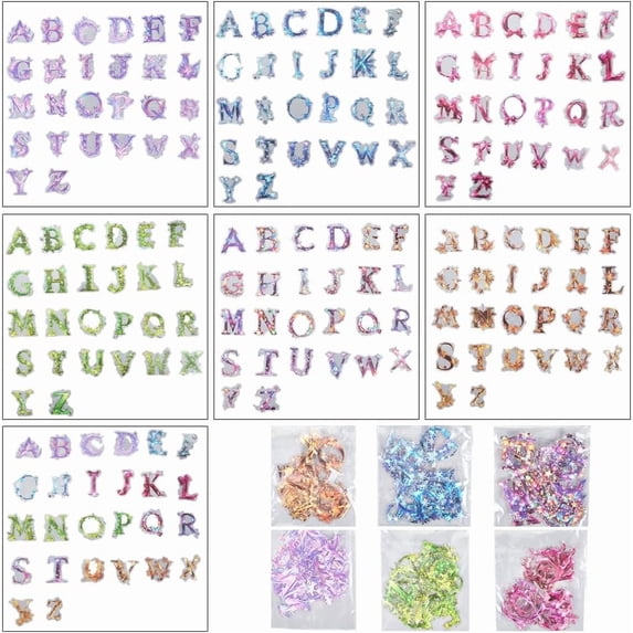 312 Sheets 6 Colors Journal Alphabet Stickers PET Scrapbook Stickers ...