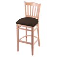 3120 25" Counter Stool with Natural Finish and Rein Coffee Seat ...