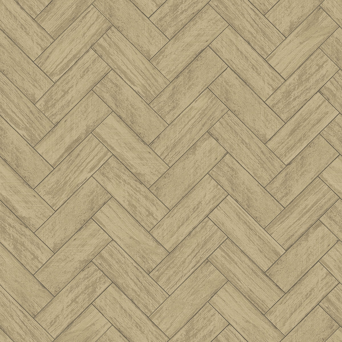 3122-10105 Kaliko Neutral Wood Herringbone Wallpaper with Woodgrain ...