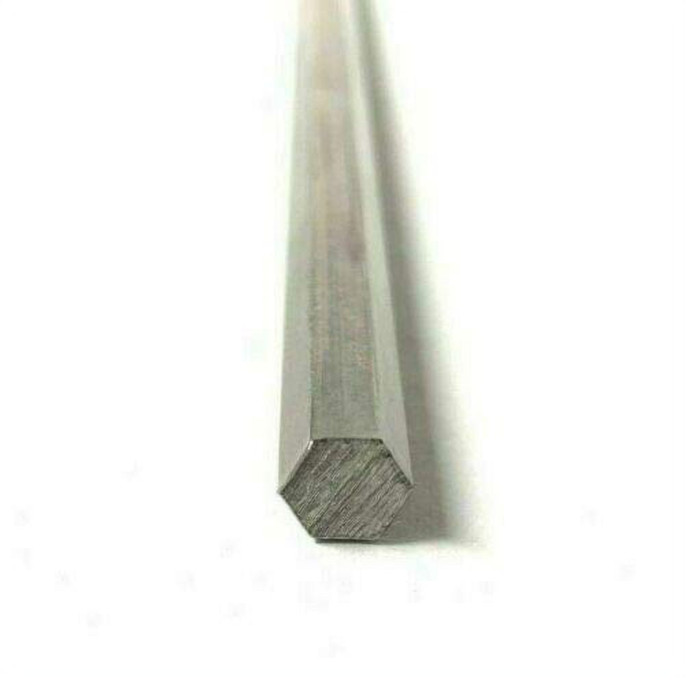 .3125" Stainless Steel Hex Rod Bar Hexagonal 304 12" Piece - Walmart.com