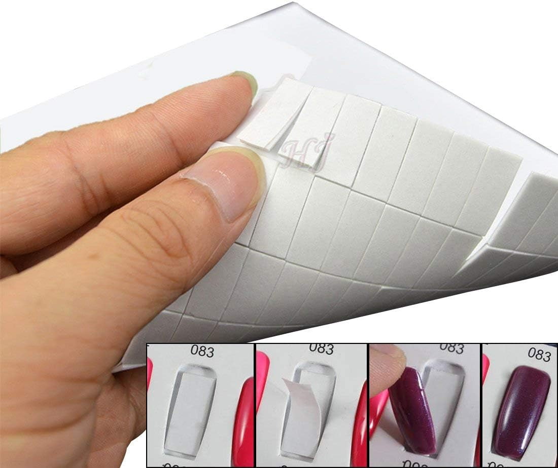 312pcs/sheet Sponge Double-sided Adhesive Fixing Sticker for il Gel ...