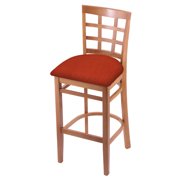Linon Rae Backless Wood Counter Stool, 24" Seat Height, Walnut Finish ...