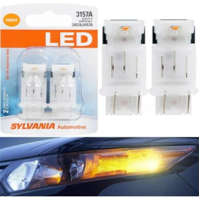 31322 LED Light 3157 Amber Rear Turn Signal, Orange - Walmart.com