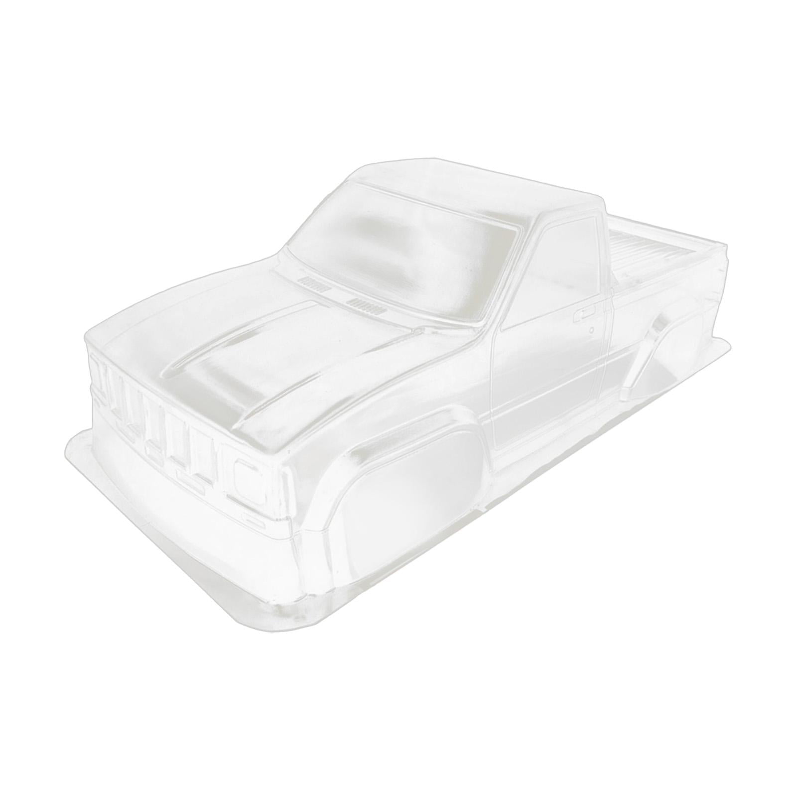 313mm Body Shell, Housing Unpainted for RC Car, 1:10 RC Truck Body ...