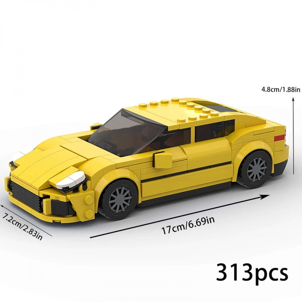 313pcs Collectible Building Set with Speed Champions Race Car Toy Model ...