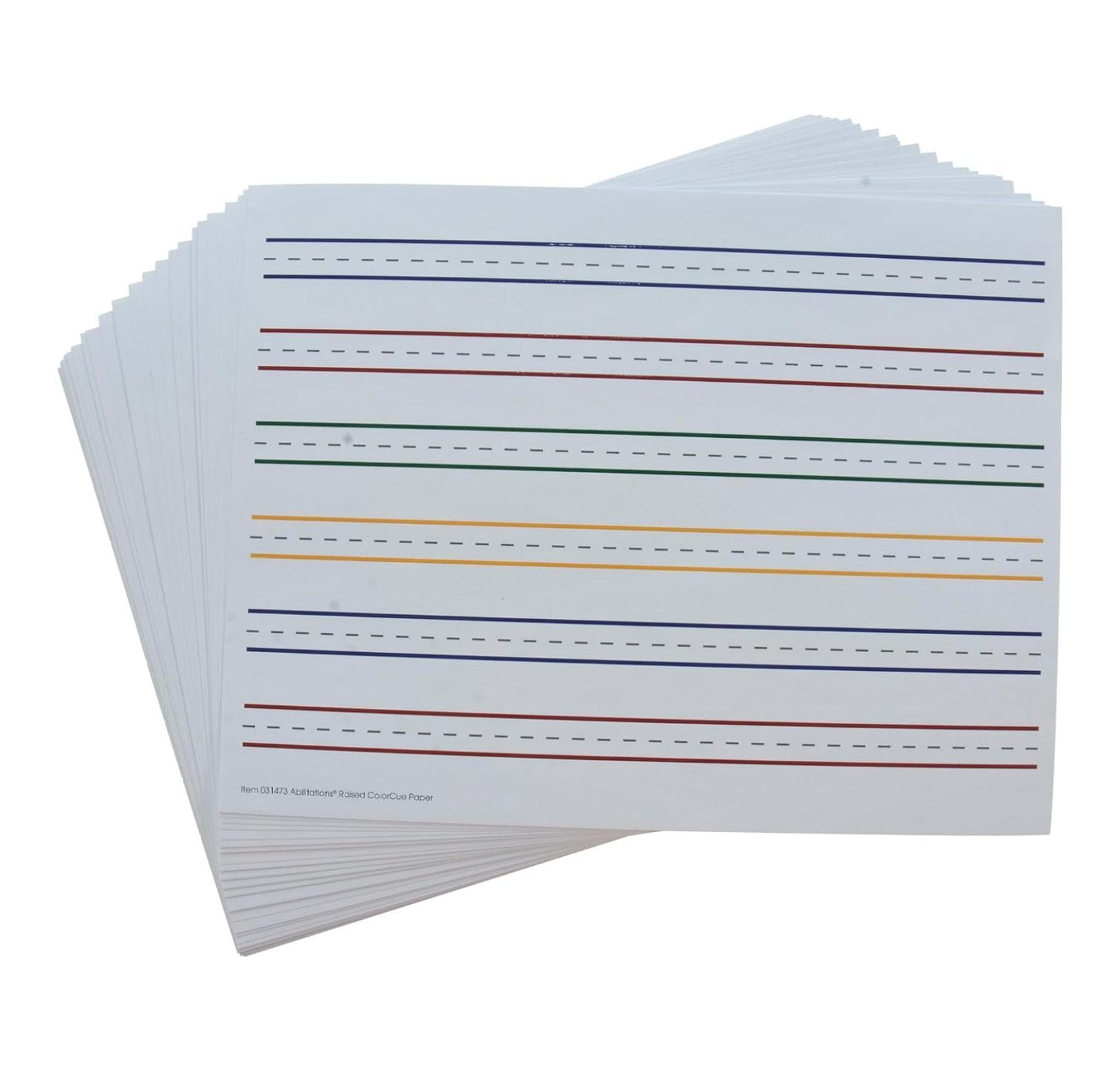 - 31473 4-Color Raised ColorCue Paper, Pack of 50 - Walmart.com