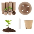 315 Inch Round Nursery Tray Temporary Garden Germination Container ...