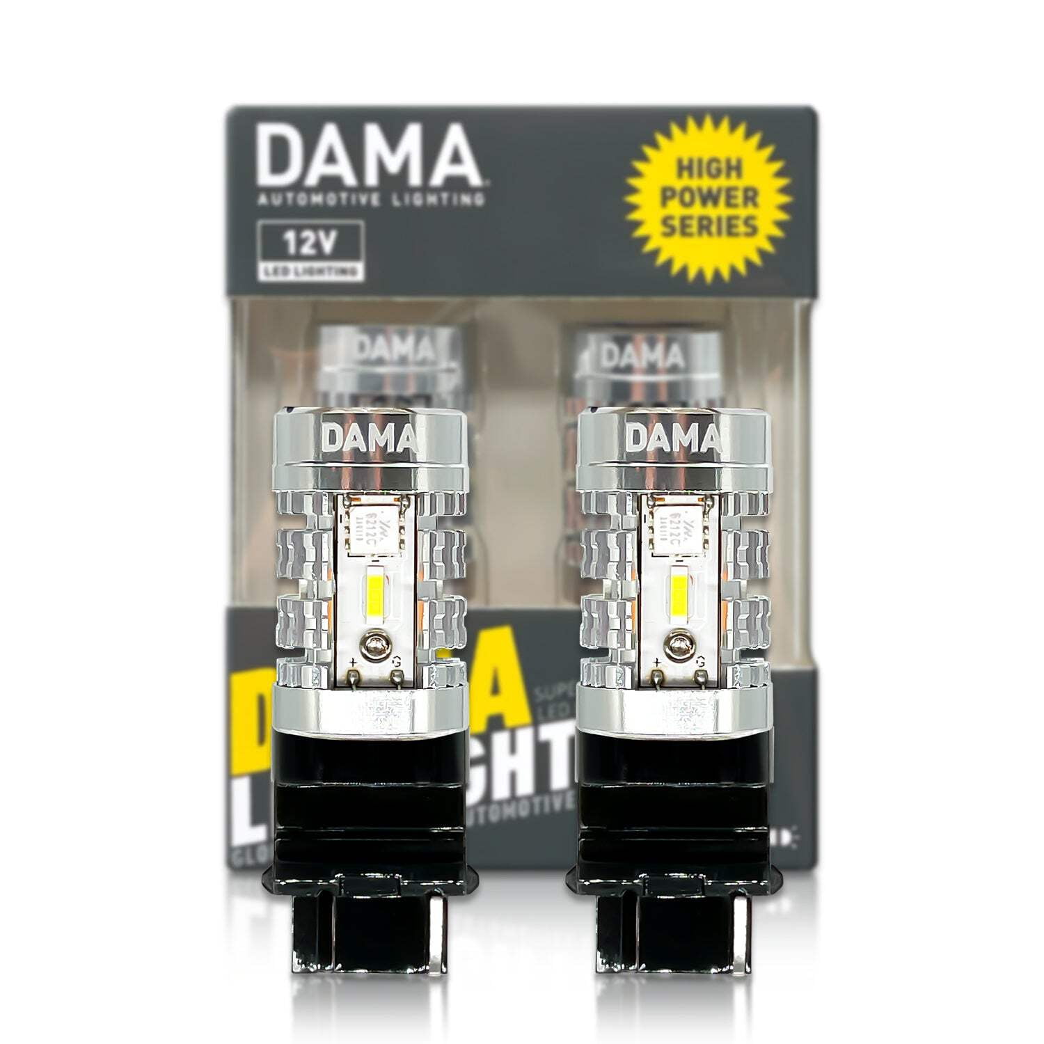 DAMA High Power White/Amber LED Automotive Bulb, 2-Pack - Walmart.com