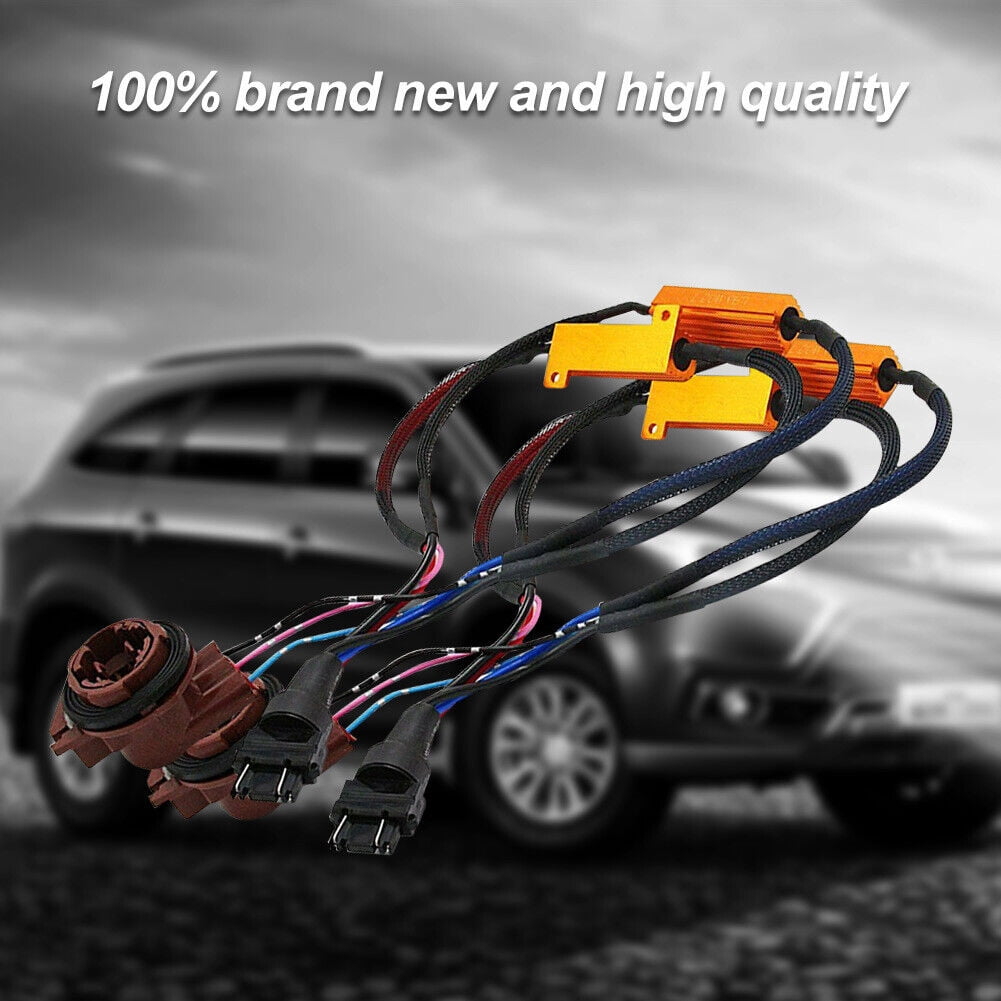 3157 50W Resistor for LED Turn Signal Light Blinker Hyper Flashing ...