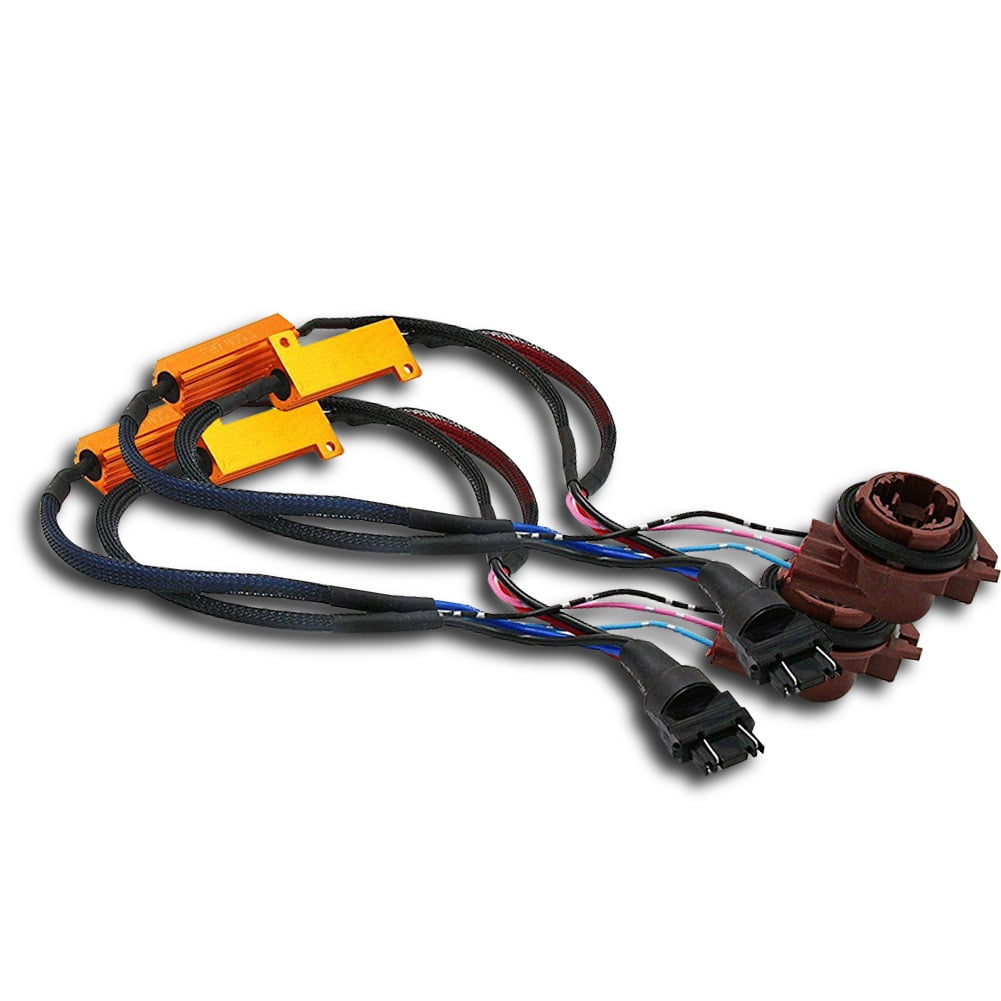 3157 Decoder Load Resistor Fix LED Turn Signal Hyper Flash Error Free ...