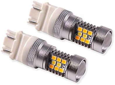3157 HP24 Switchback Dual-Color Turn Signal LED Bulbs (Pair ...