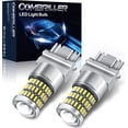 3157 LED Bulb White 6000K, 3056 3156 3057 4157 LED with Projector ...