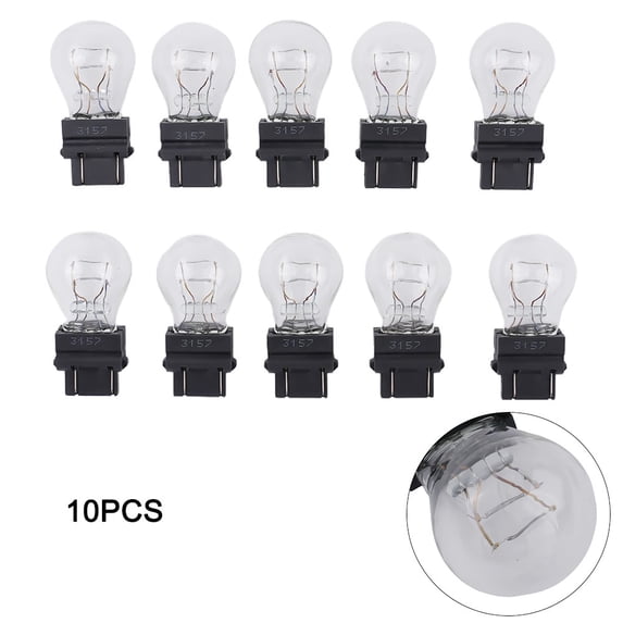 3157 Light Bulb 10 Pack,3157 Automotive Brake Light Turn 3157 Miniature ...