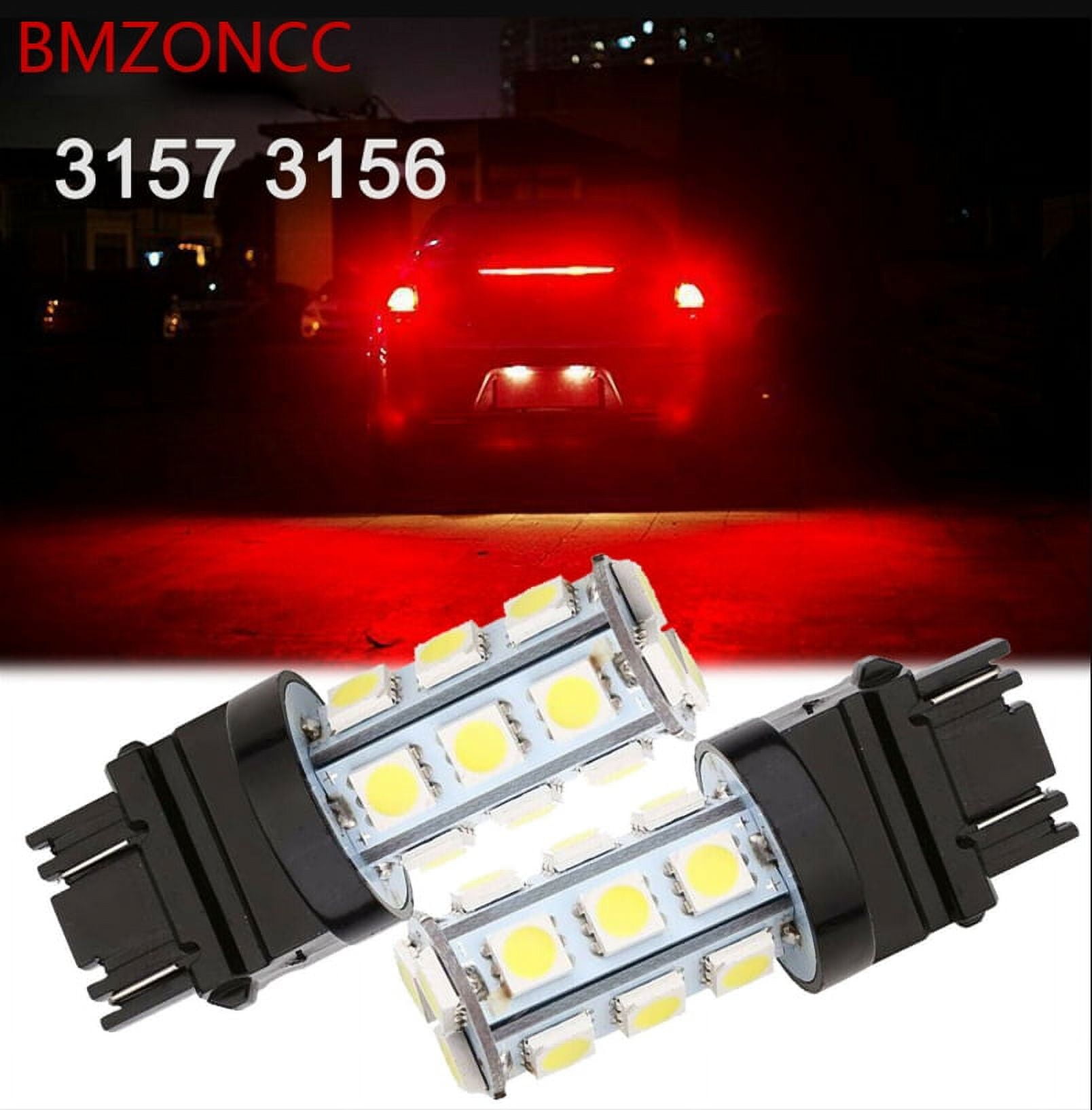 3157 Turn Signal Brake Tail Light Bulb Red LED for Nissan Altima ...