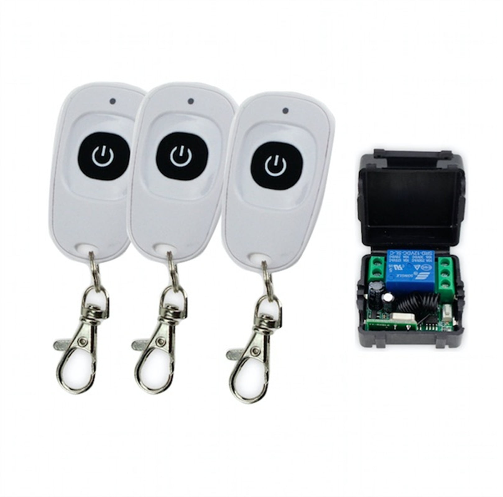 315MHz/433MHz DC12V 1CH RF Wireless Remote Control Switch Door Opener 5 ...