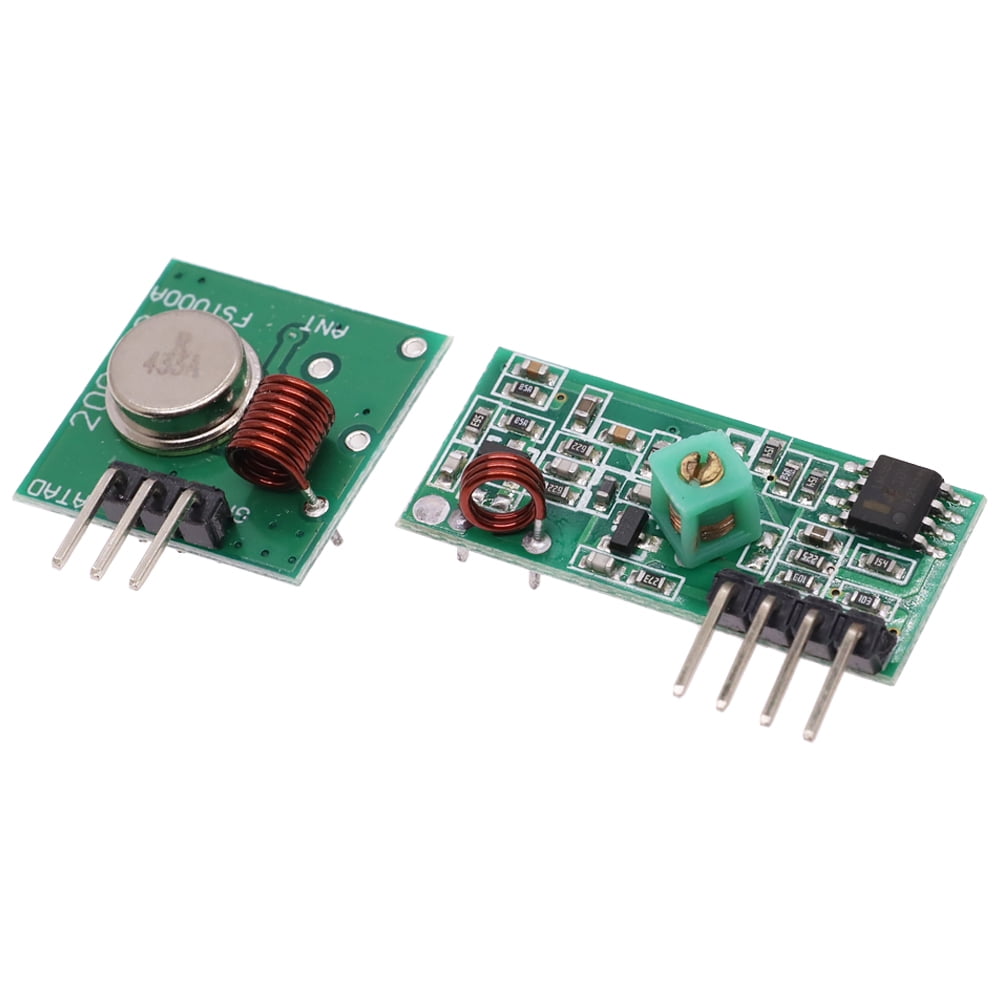 315Mhz / 433Mhz RF Wireless Transmitter Module and Receiver Kit 5V DC ...