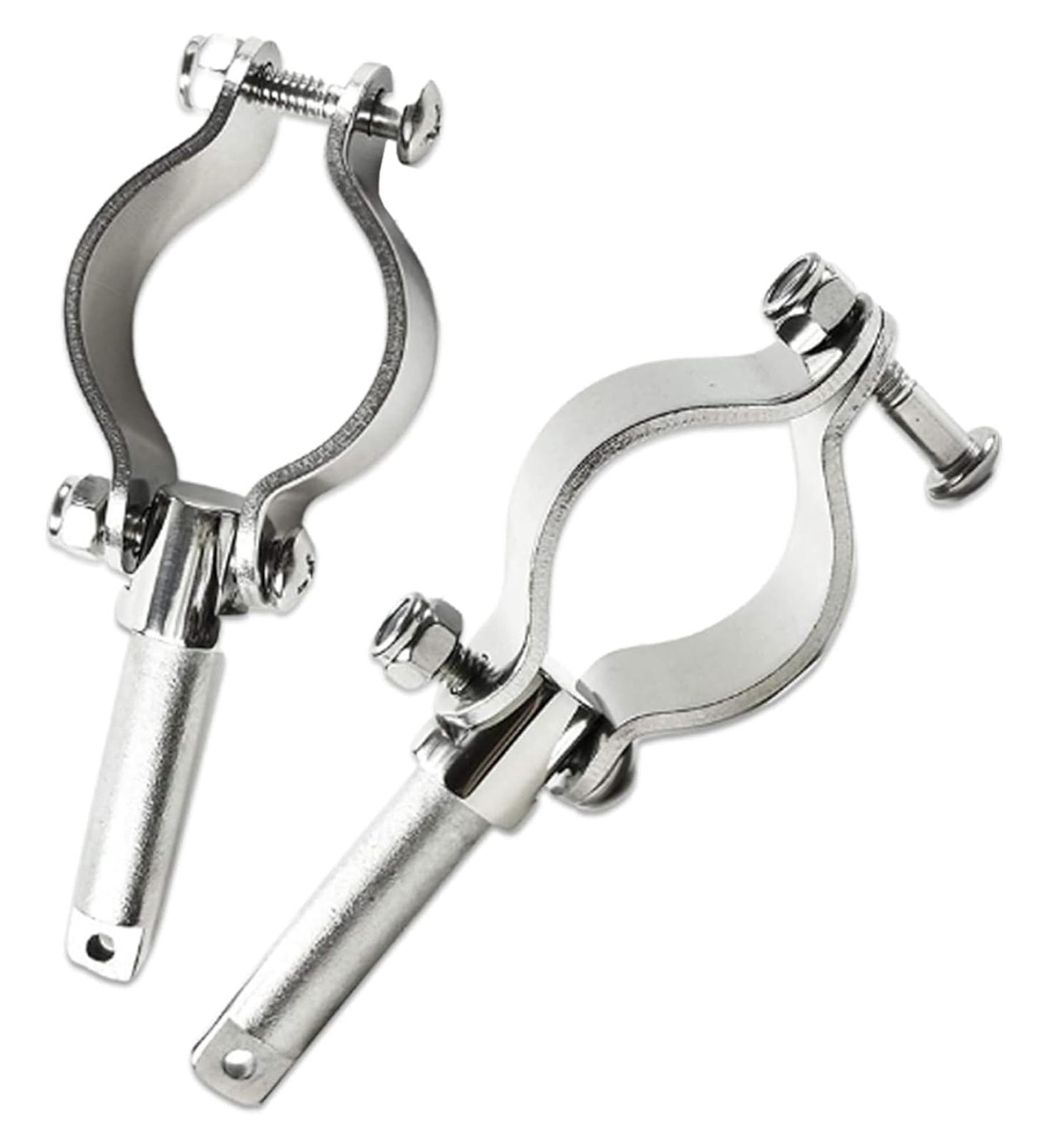 316 Grade Stainless Steel Heavy Duty Clamp on Shaft Rowlock Oarlock ...