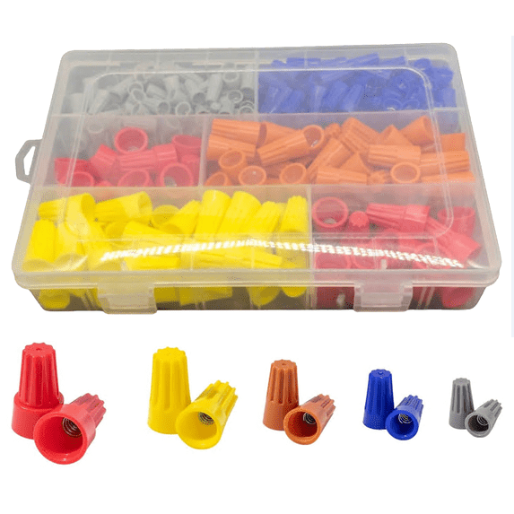 316 PCS Wire Connectors, Insulating Insert Twist Electrical Wire ...