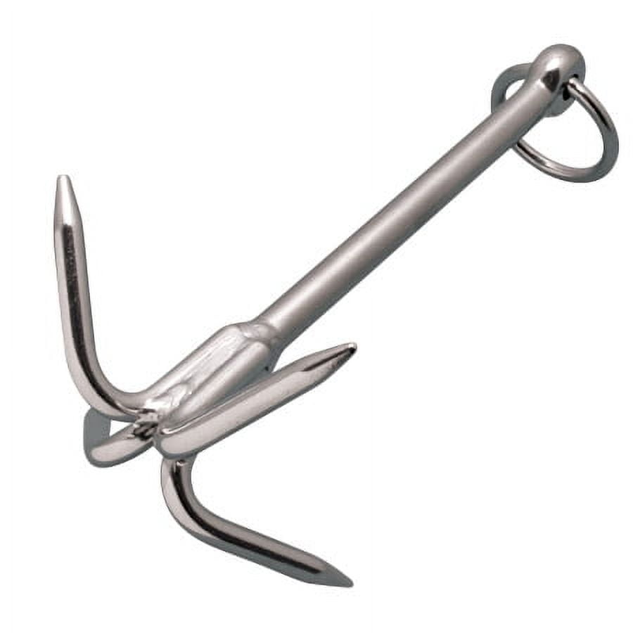 316 STAINLESS HOOK ANCHOR 4 LB, GRAPPLE HOOK ANCHOR, GRAPPLING HOOK ...