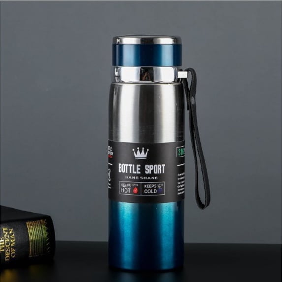 316 Stainless Steel, 1L Thermos Flask for Water, Tea and Coffee, Cold ...