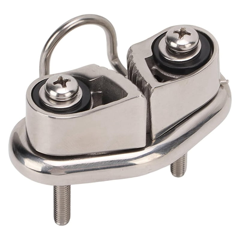 316 Stainless Steel Boat Cam Cleat with Wire Leading Ring, Mirror ...