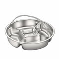 316 Stainless Steel Divided Plate with Double Handle – 3/4/5 ...