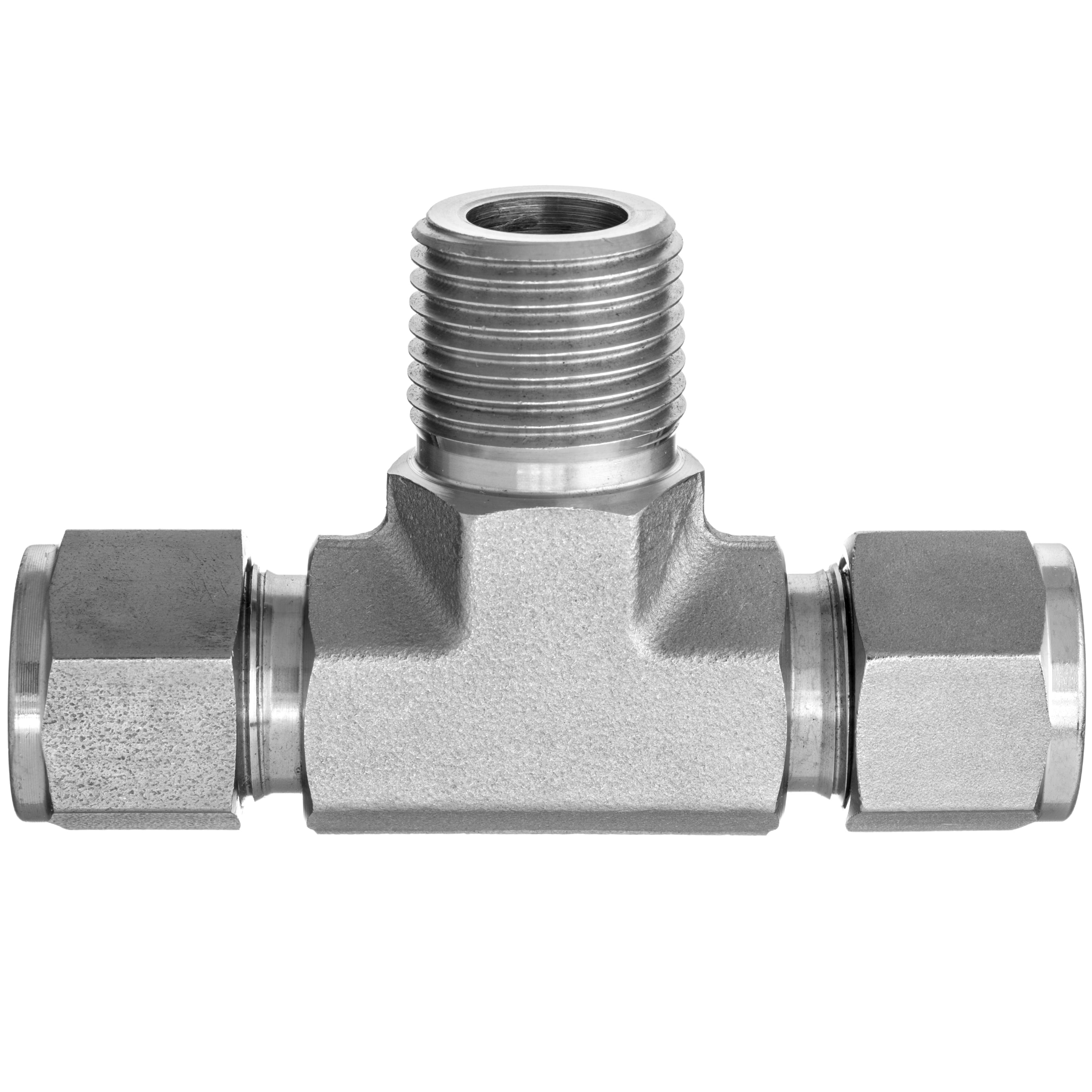 316 Stainless Steel Double Ferrule Instrumentation Tube Fitting - Tee ...