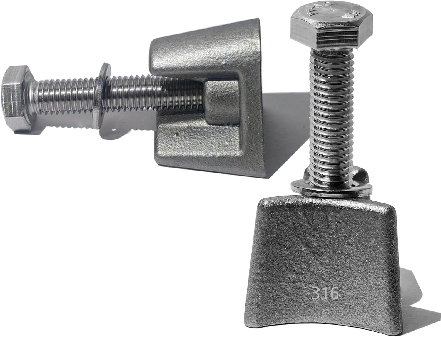 316 Stainless Steel Inground Pool Ladder Anchors Wedge Assembly Pw4c ...