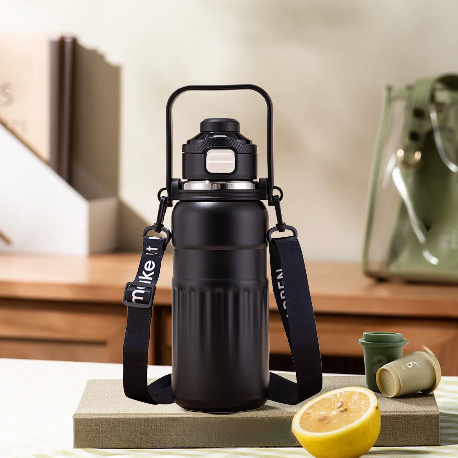 316 Stainless Steel Insulated Cup, Double Drinking Spout Vacuum Flask ...