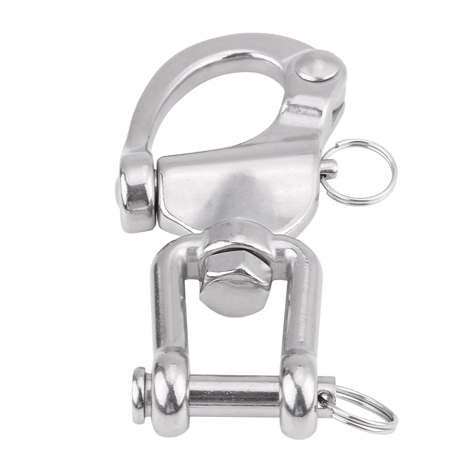 316 Stainless Steel Jaw Swivel Snap Shackle for Sailboat Spinnaker ...