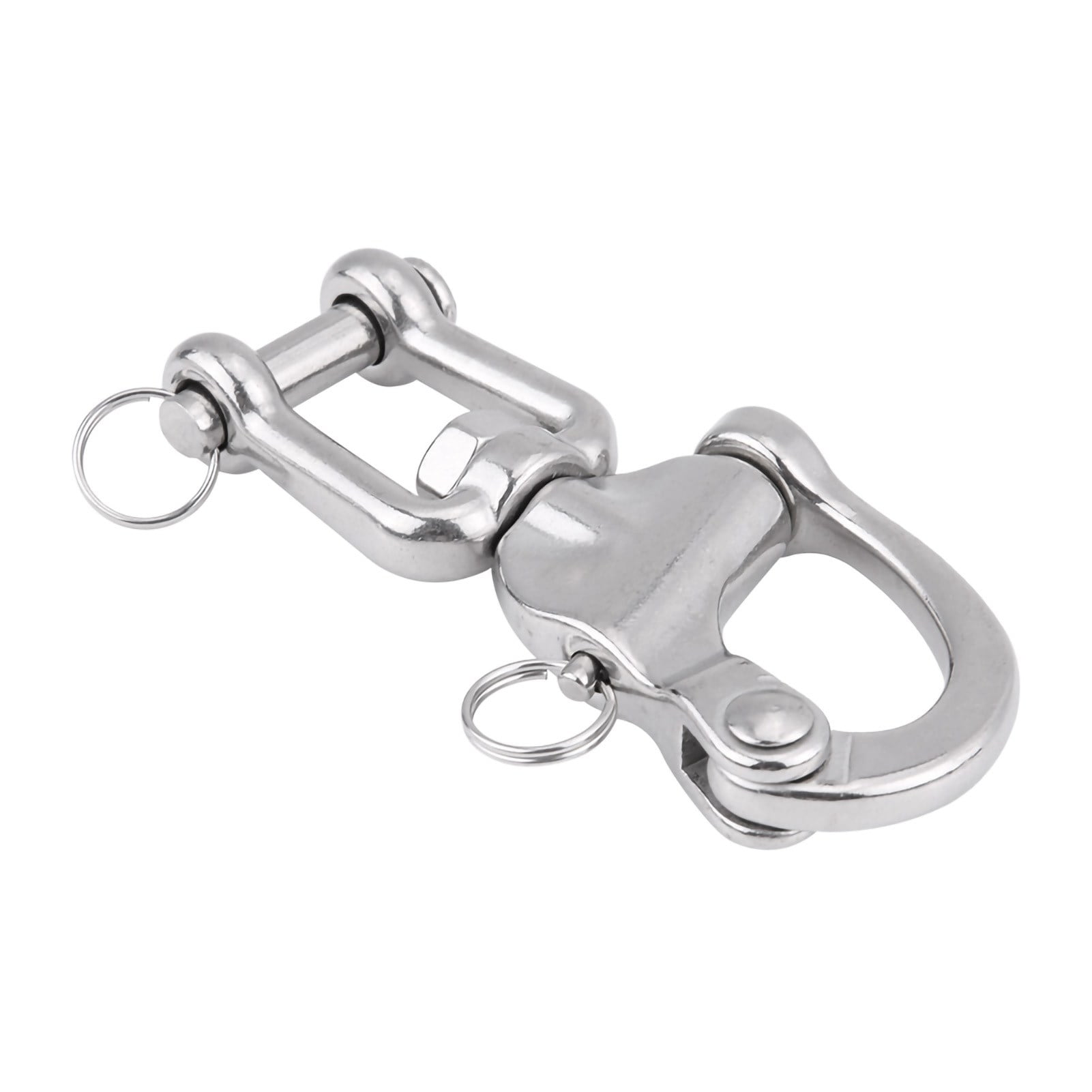 316 Stainless Steel Jaw Swivel Snap Shackle for Sailboat Spinnaker ...