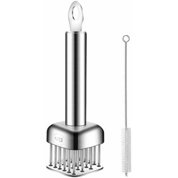 316 Stainless Steel Meat Tenderizer Tool, 24 Sharp Needles, Steak ...