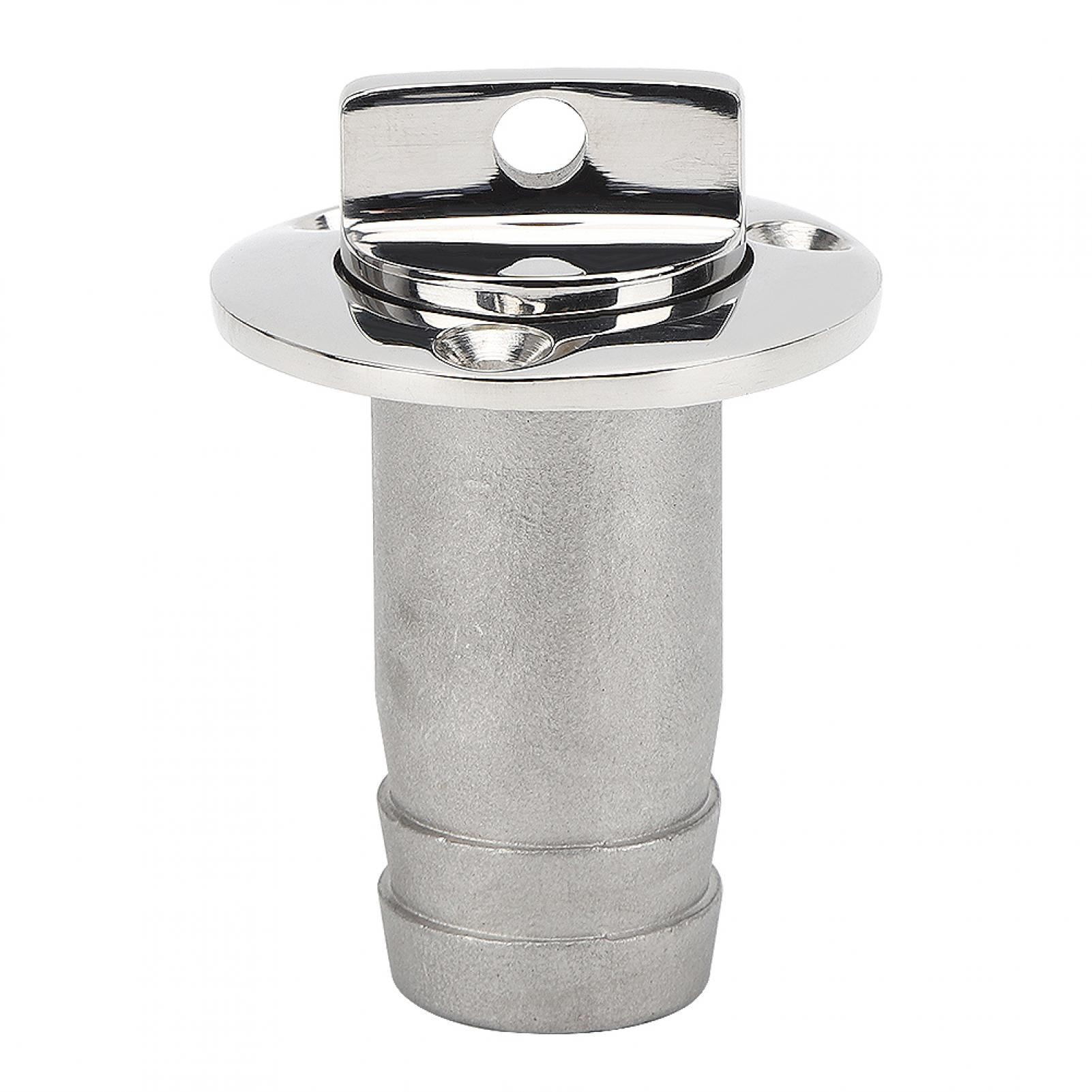 316 Stainless Steel Oval Garboard Drain Connector for Boats - Walmart.com